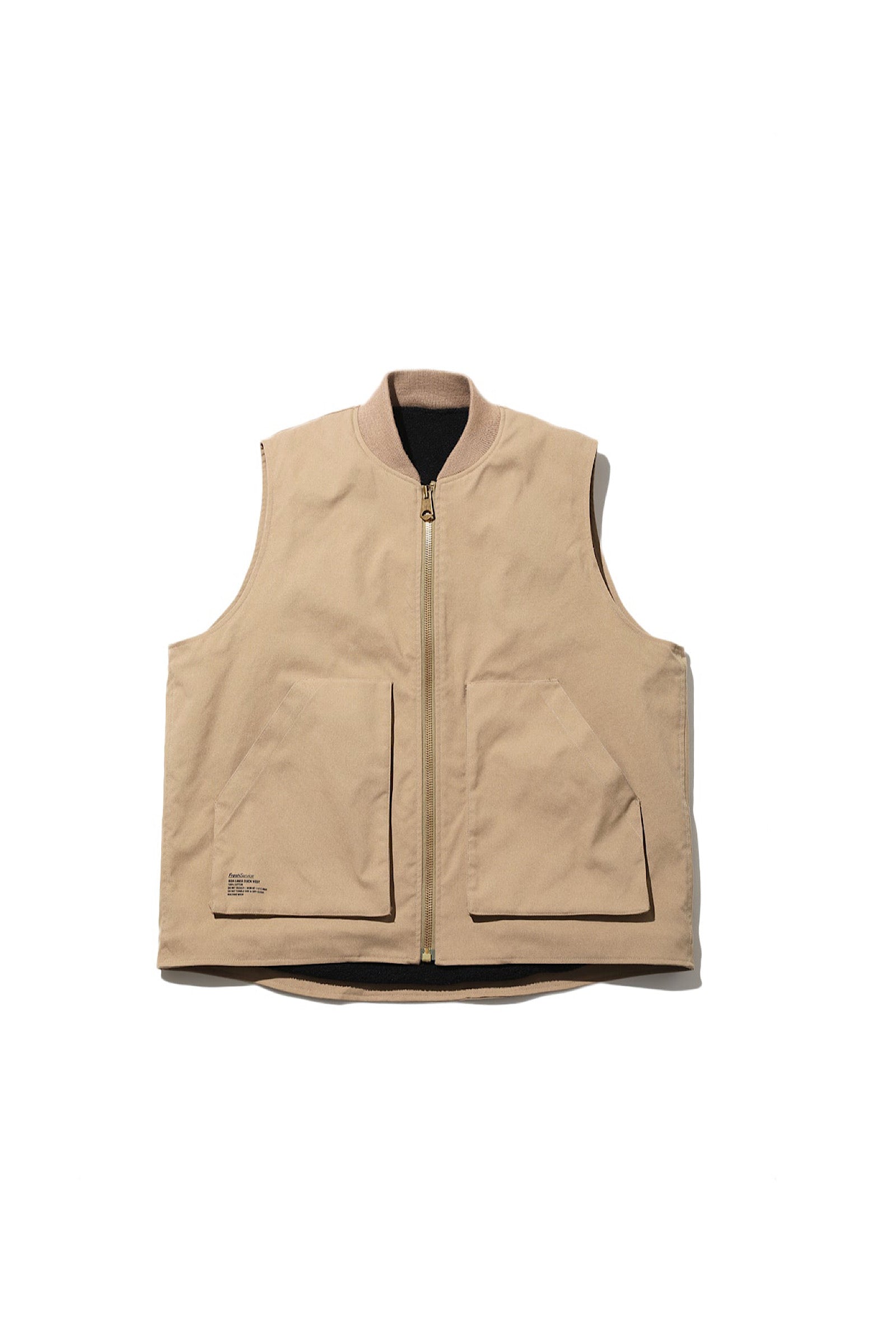 FreshService / Boa Lined Duck Vest - Beige – redtriangle