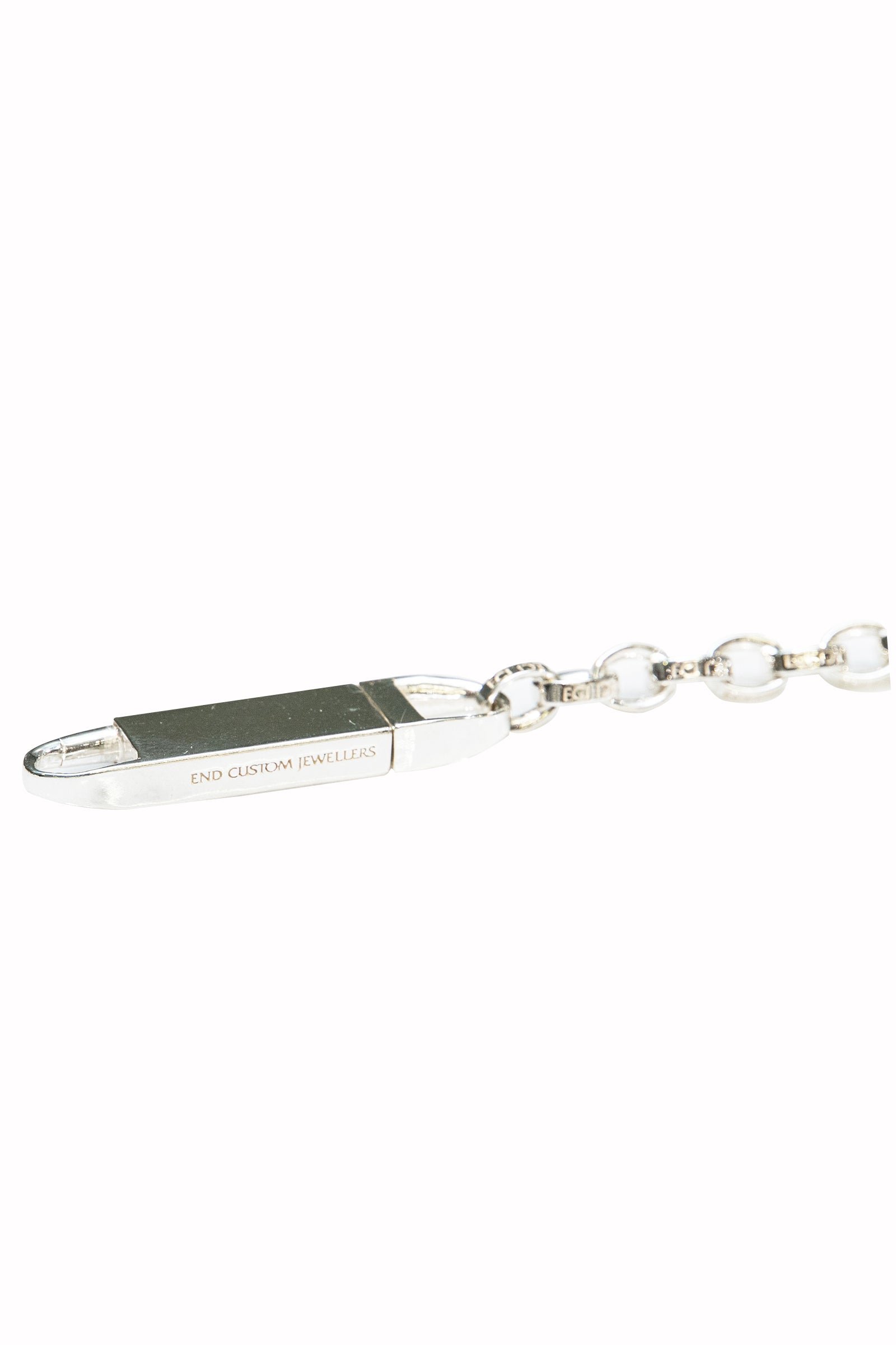 E.N.D / Half rounded chain piece wallet chain – redtriangle