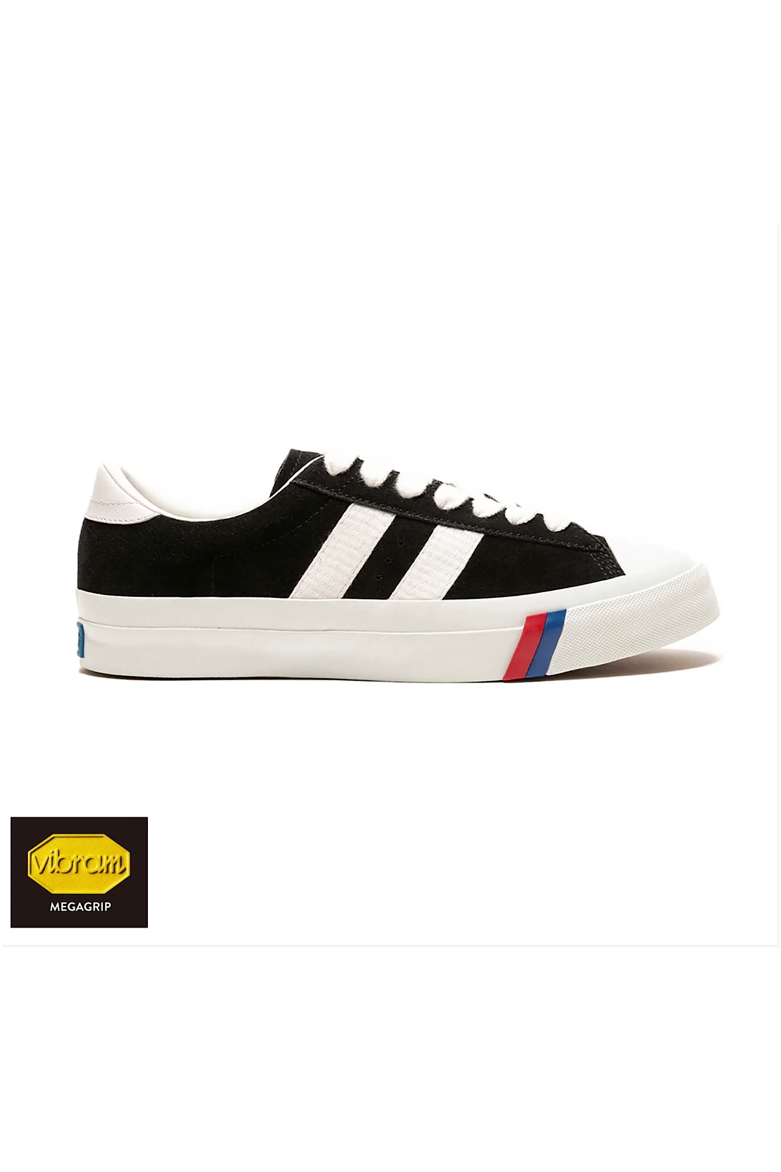 PRO-Keds / ROYAL PLUS SUEDE LO - BLACK – redtriangle